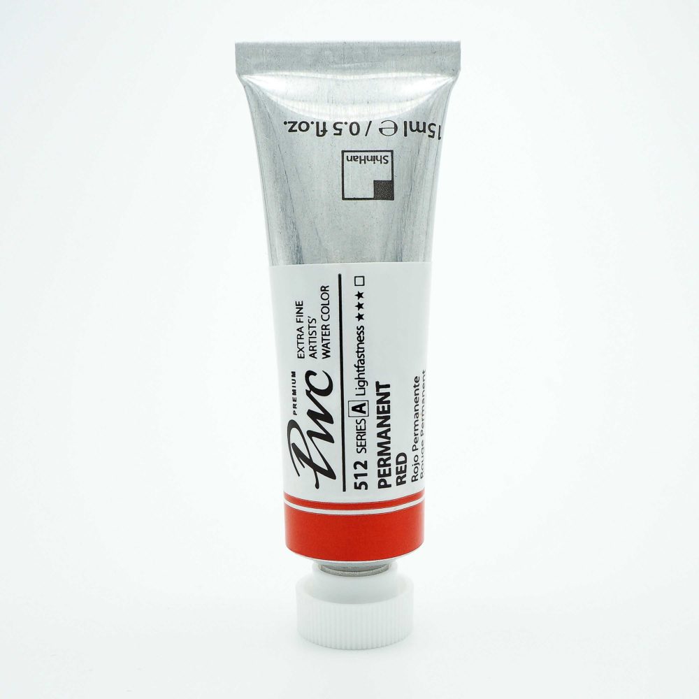 Permanent Red 512 – PWC, Extra Fine Artists Water Color – ShinHan ...