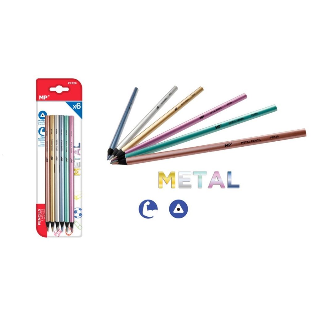 Dětské pastelky s gumou MP 24 ks - MarketArt