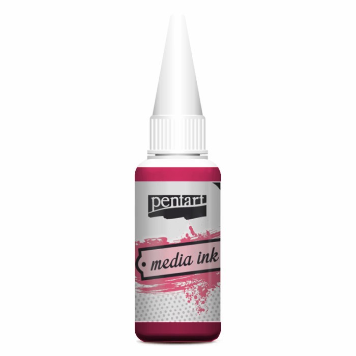 Media ink - red wine 20 ml - Pentart - MarketArt